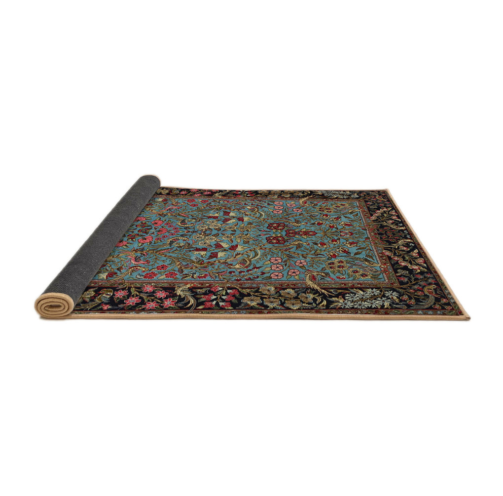 Bungalow Rose Oriental Red/Blue Area Rug | Wayfair