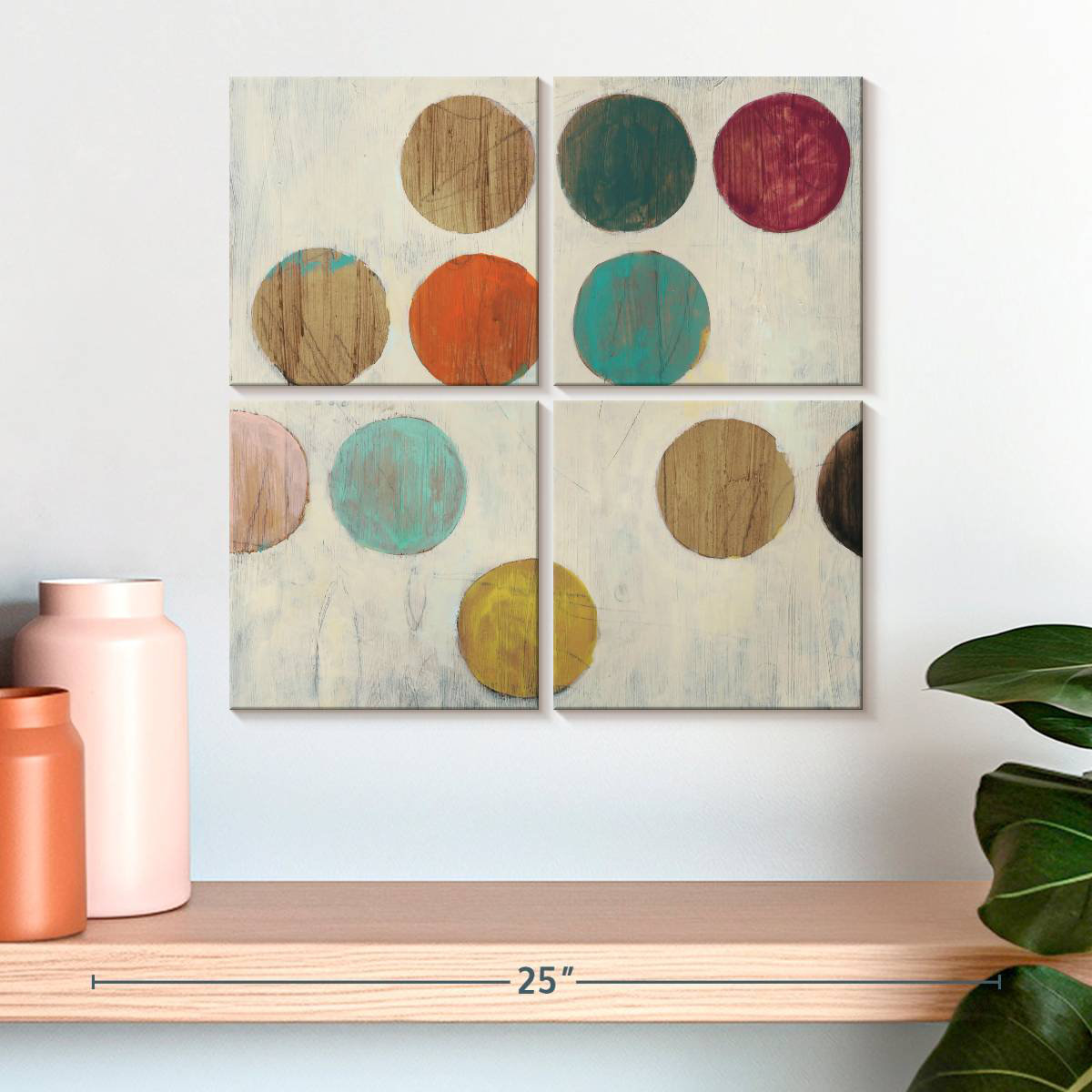 Wade Logan® Dot Matrix I | Wayfair