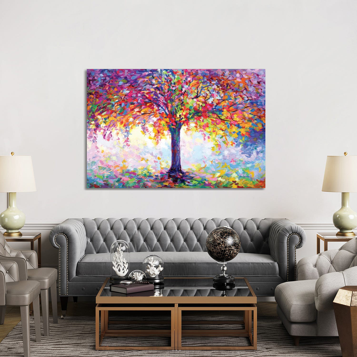 Lark Manor™ Tree of Happiness by Leon Devenice Print & Reviews | Wayfair