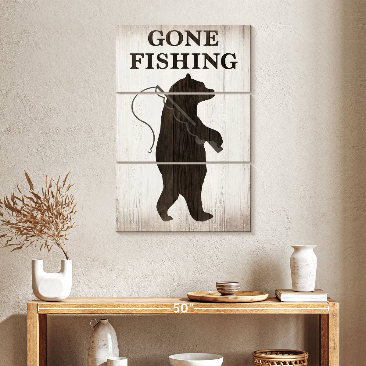 Elephant Stock Bear Gone Fishing | Wayfair