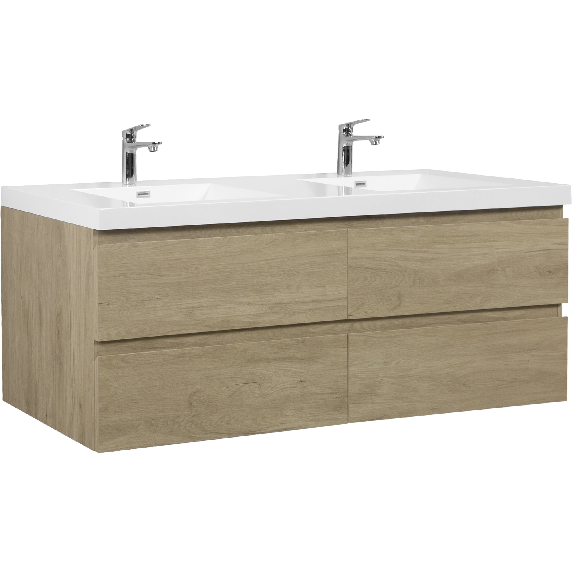 Latitude Run® " Floating Bathroom Vanity With Sink - Modern Wall ...