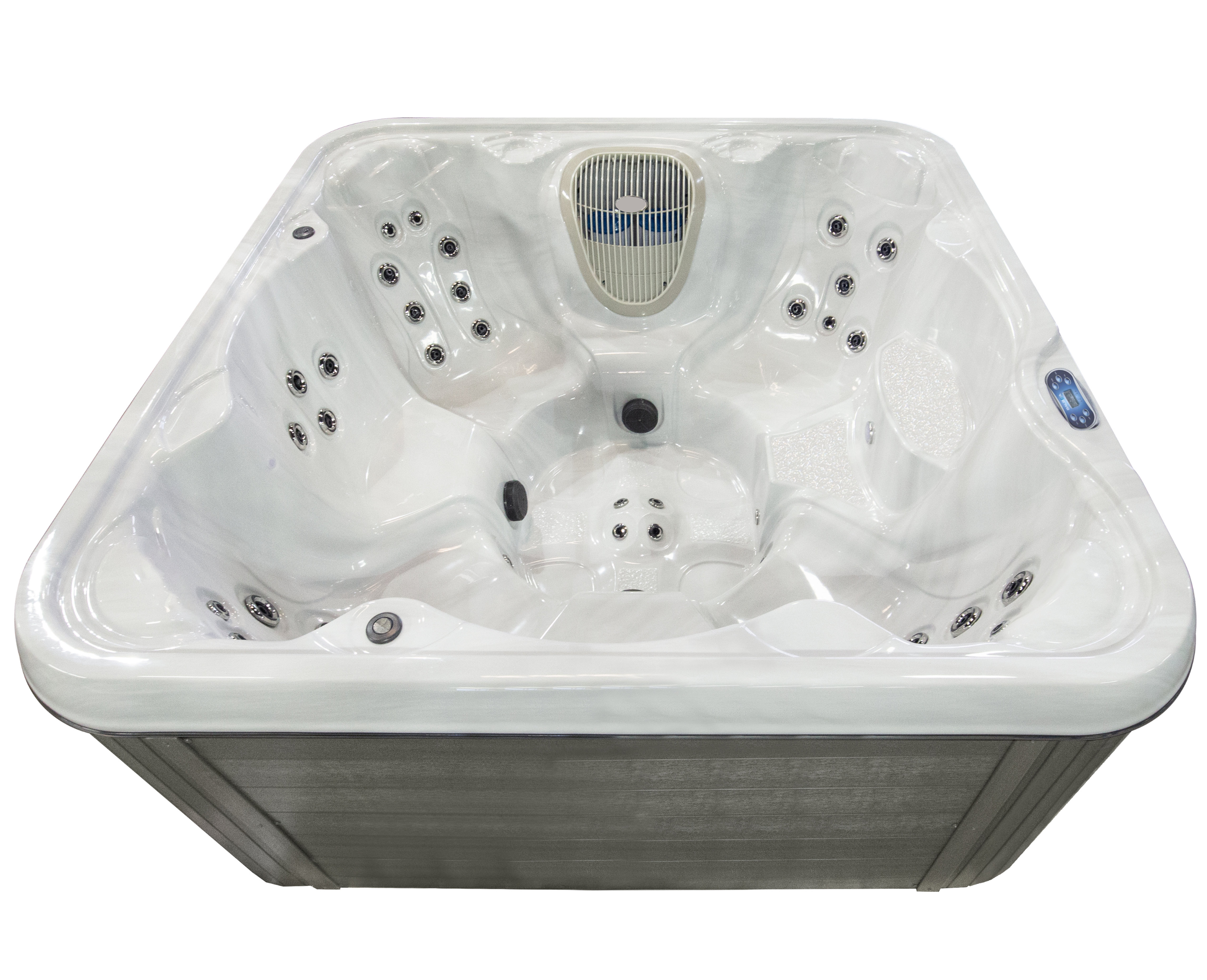 AquaRest Spas, powered by Jacuzzi® pumps AquaRest Spas, Powered by ...