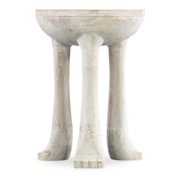 Hooker Furniture Commerce and Market Yeti Solid Wood 3 Legs End Table ...