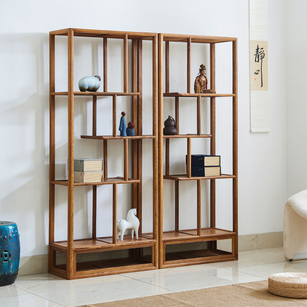 Hokku Designs New Chinese Minimalist Style Bookcase - Wayfair Canada