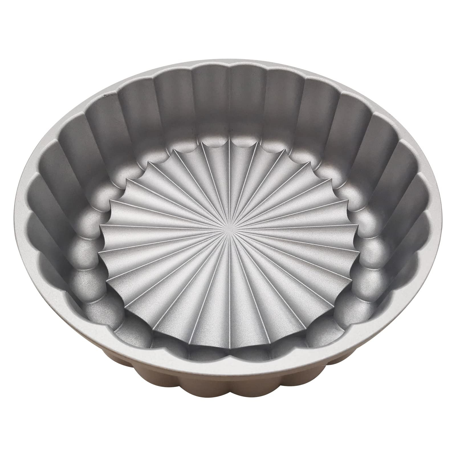 TOP OUT MIAMI, LLC 9-Inch Flower Cake Mold, Aluminum Flower Shape ...