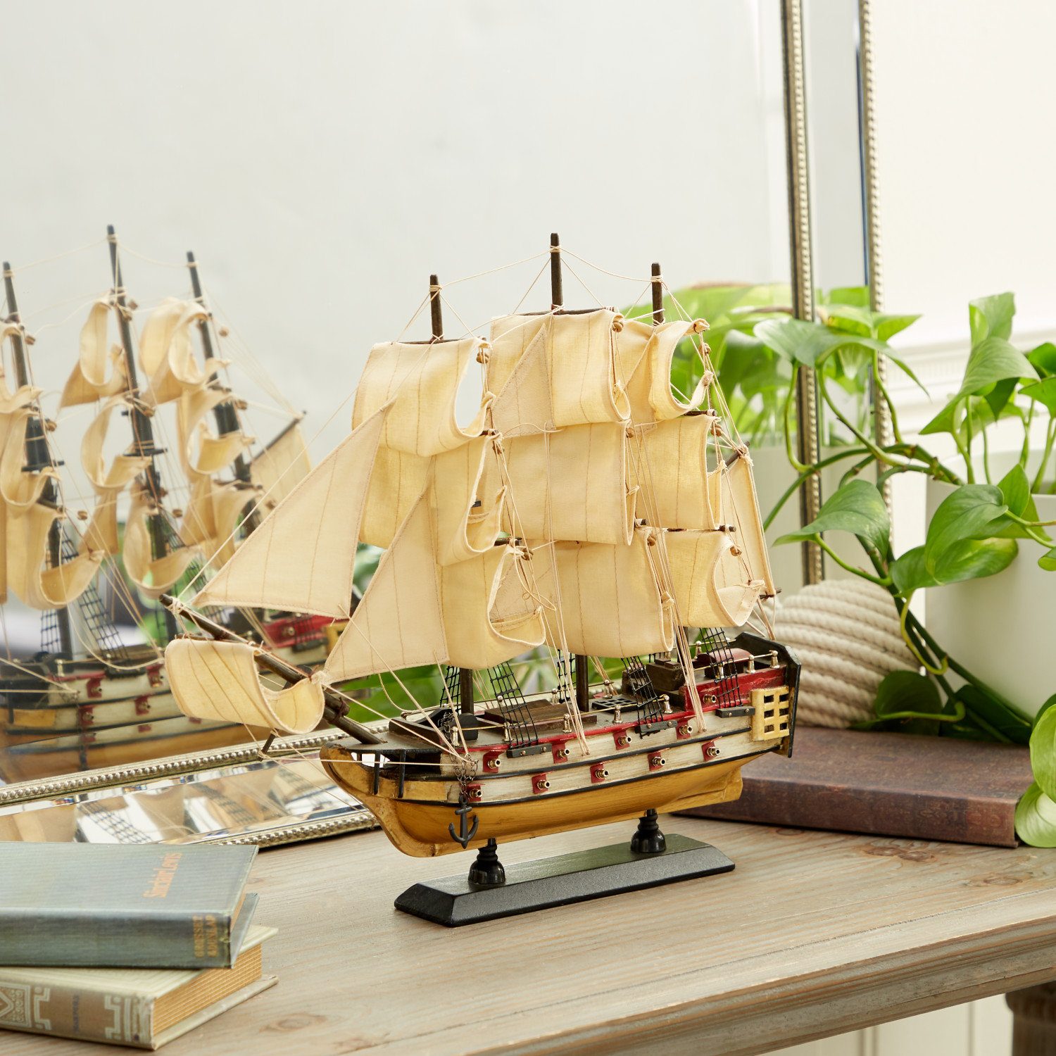 Breakwater Bay Crawford Wood Sail Model Boat & Reviews | Wayfair