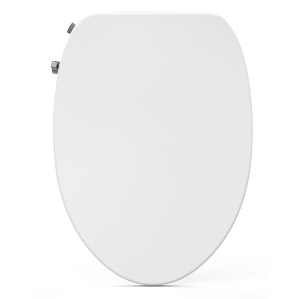 GREENEVER Elongated Manual Bidet Toilet Seat With Dual Nozzles, Rear ...