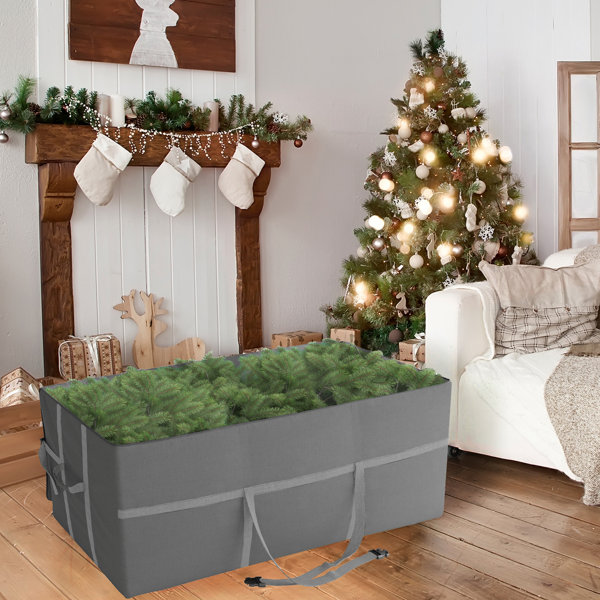 The Holiday Aisle® Christmas Tree Storage Bag - Heavy-Duty Storage Bags ...
