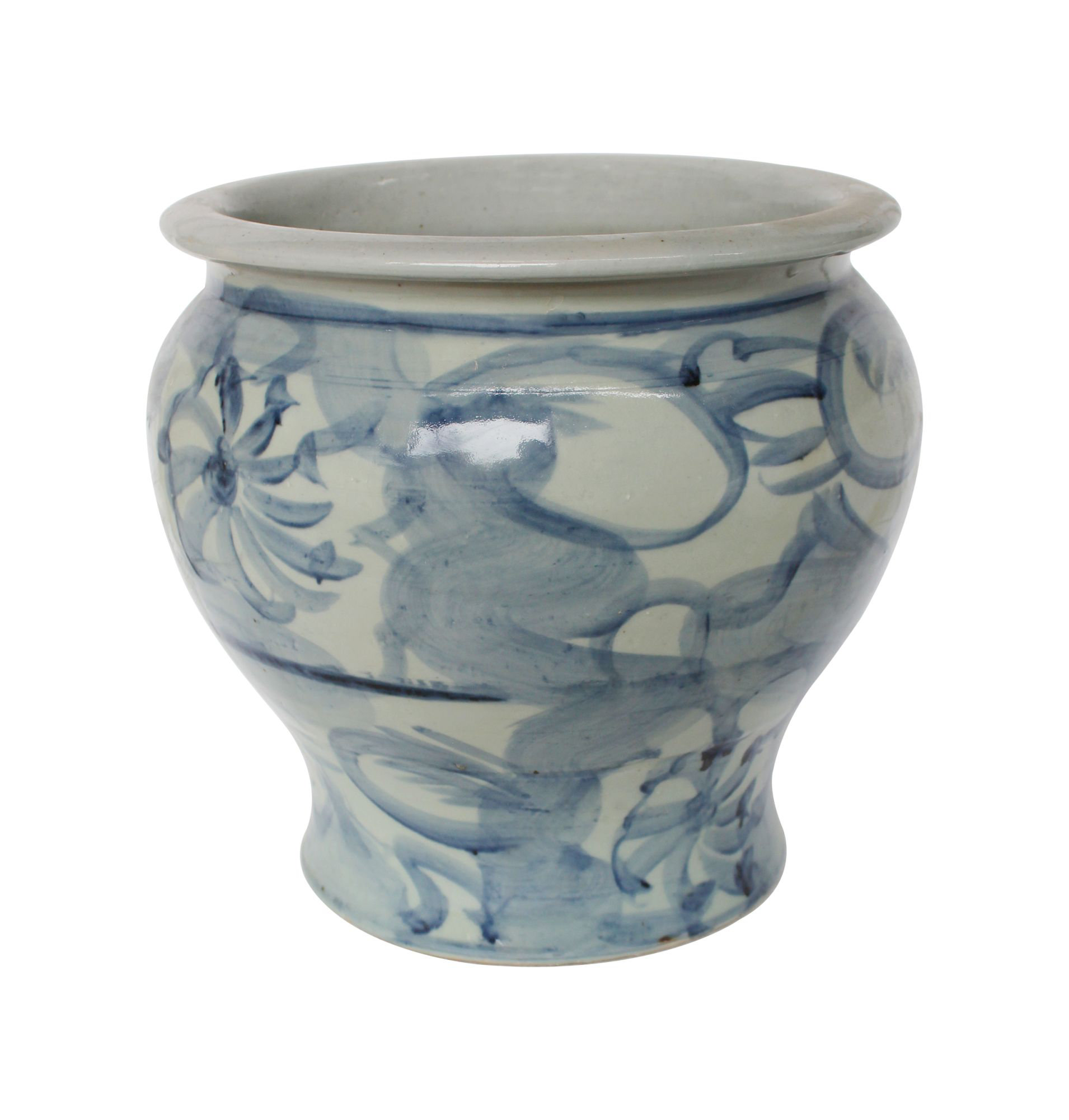 Legend of Asia Silla Flower Porcelain Urn Planter - Wayfair Canada