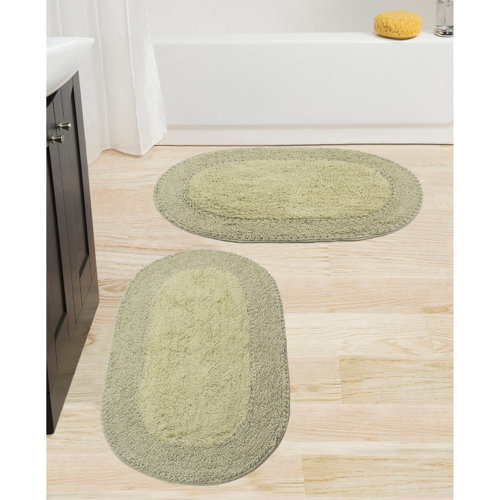 Oval Bath Rugs & Mats You'll Love | Wayfair