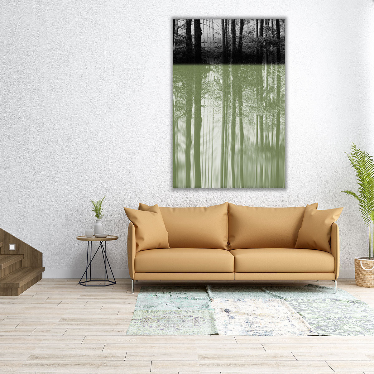 Red Barrel Studio® Pass Through A Forest I - Canvas Print Wall Art ...