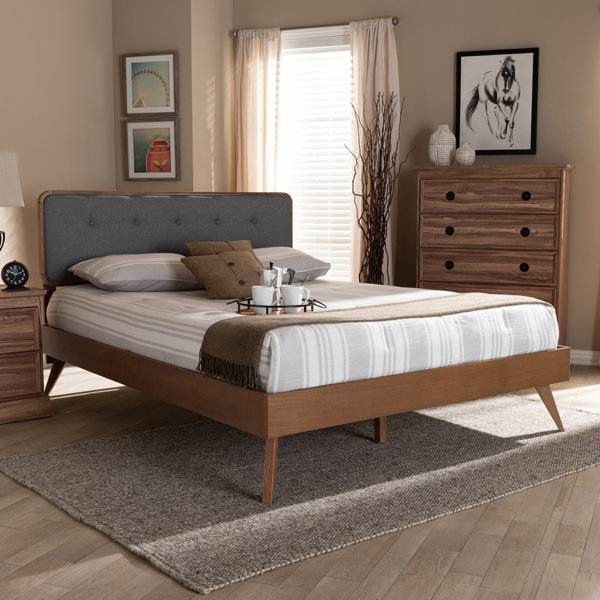 George Oliver Daventry Cowarts Upholstered Platform Bed & Reviews ...