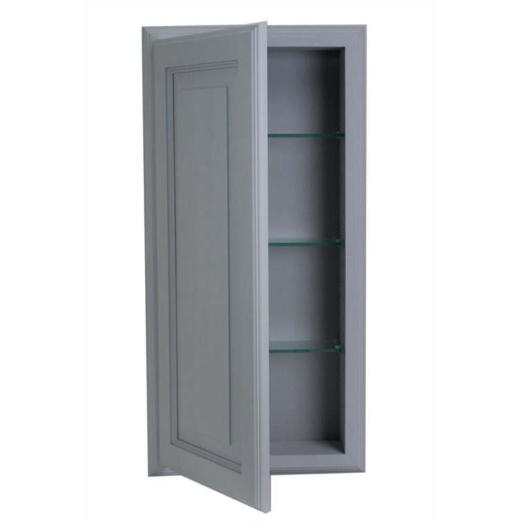 Timber Tree Cabinets Solid Wood Recessed Bathroom Cabinet - Wayfair Canada