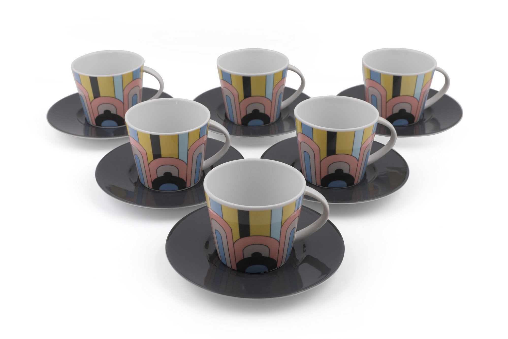 Hokku Designs Tea Cup Set (12 Pieces) | Wayfair