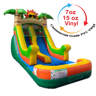 Jingo Jump 13' H x 20' L Inflatable Tropical Water Slide & Reviews ...