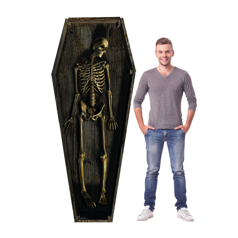 Advanced Graphics Skeleton Casket Stand-Up & Reviews | Wayfair