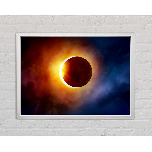 Ebern Designs Total Eclipse - Single Picture Frame Art Prints on Canvas ...