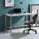 Mercer41 Bristyn Metal Base Writing Desk | Wayfair