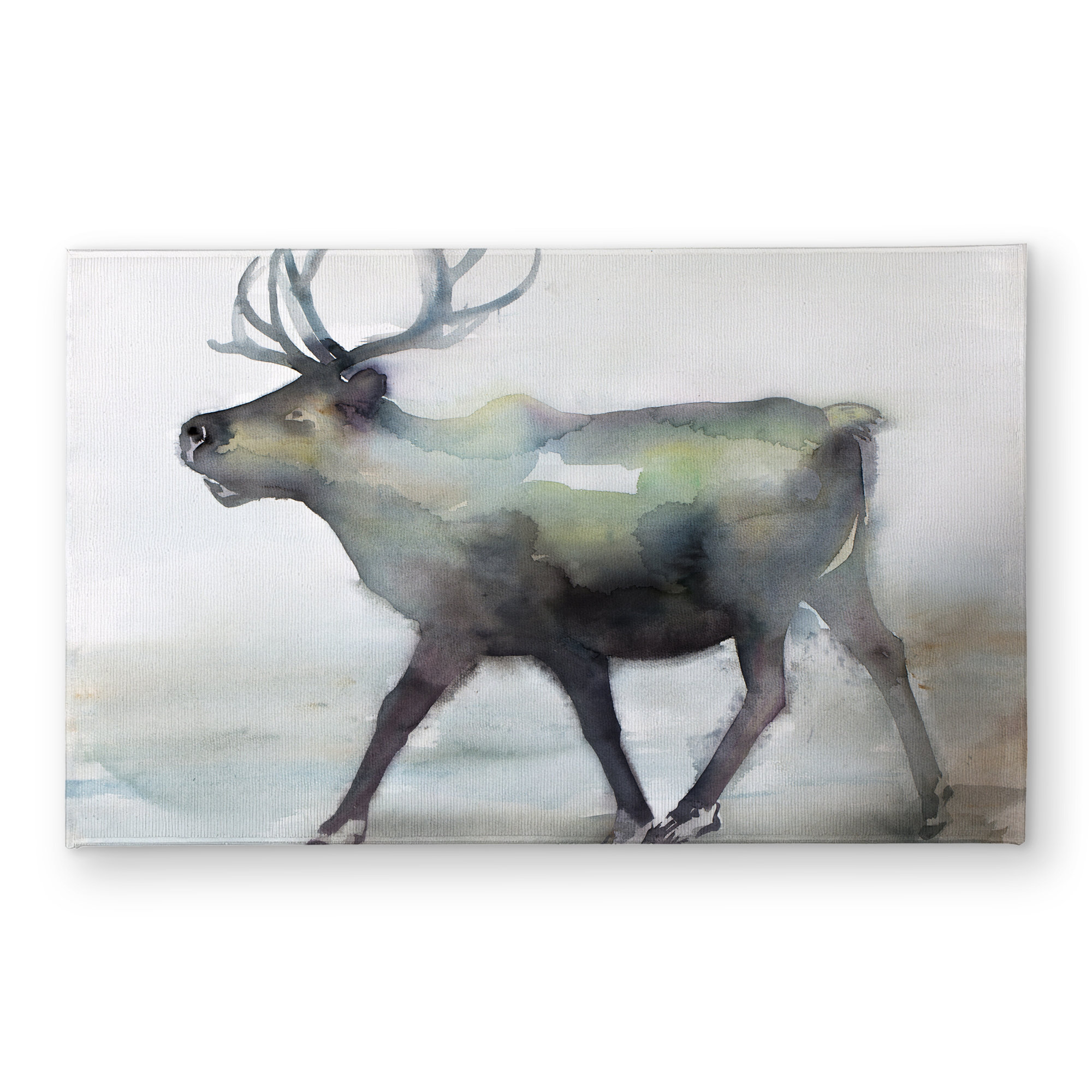 East Urban Home Caribou Animals Rustic Indoor Outdoor Door Mat | Home ...