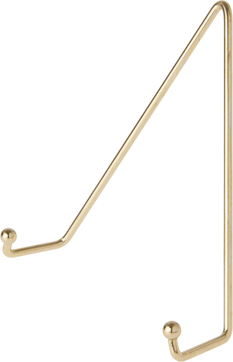 Mercer41 Gold Wall Mountable Hanger, 7.5" H x 6.25" W x 2.25" D (For ...
