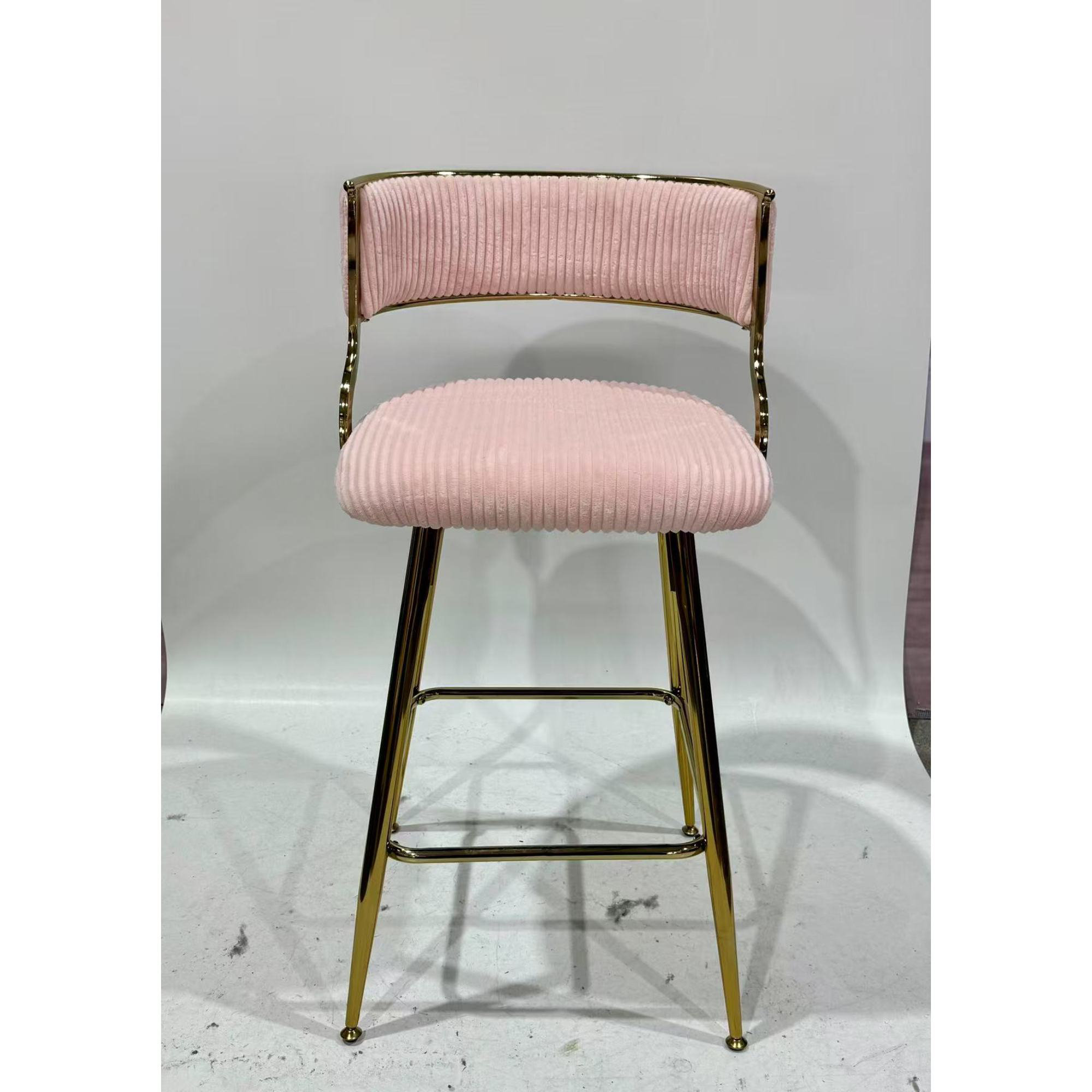 Mercer41 Set Of 2 Comfortable 26'' Counter Height Bar Stools With ...