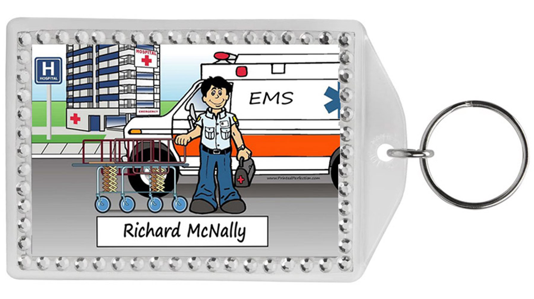 Printed Perfection Personalized Name That Toon EMT, Paramedic ...
