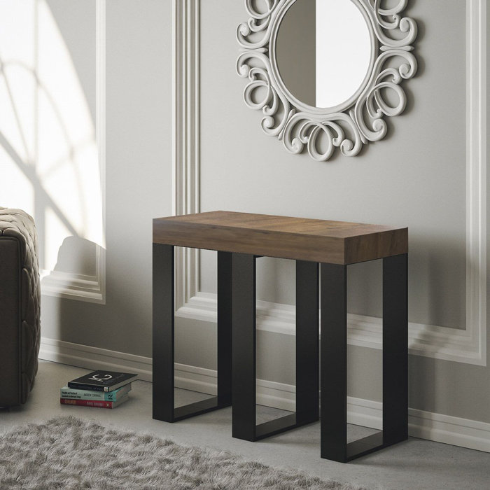 Itamoby Extending Console Table Sintesi Premium with Anthracite ...