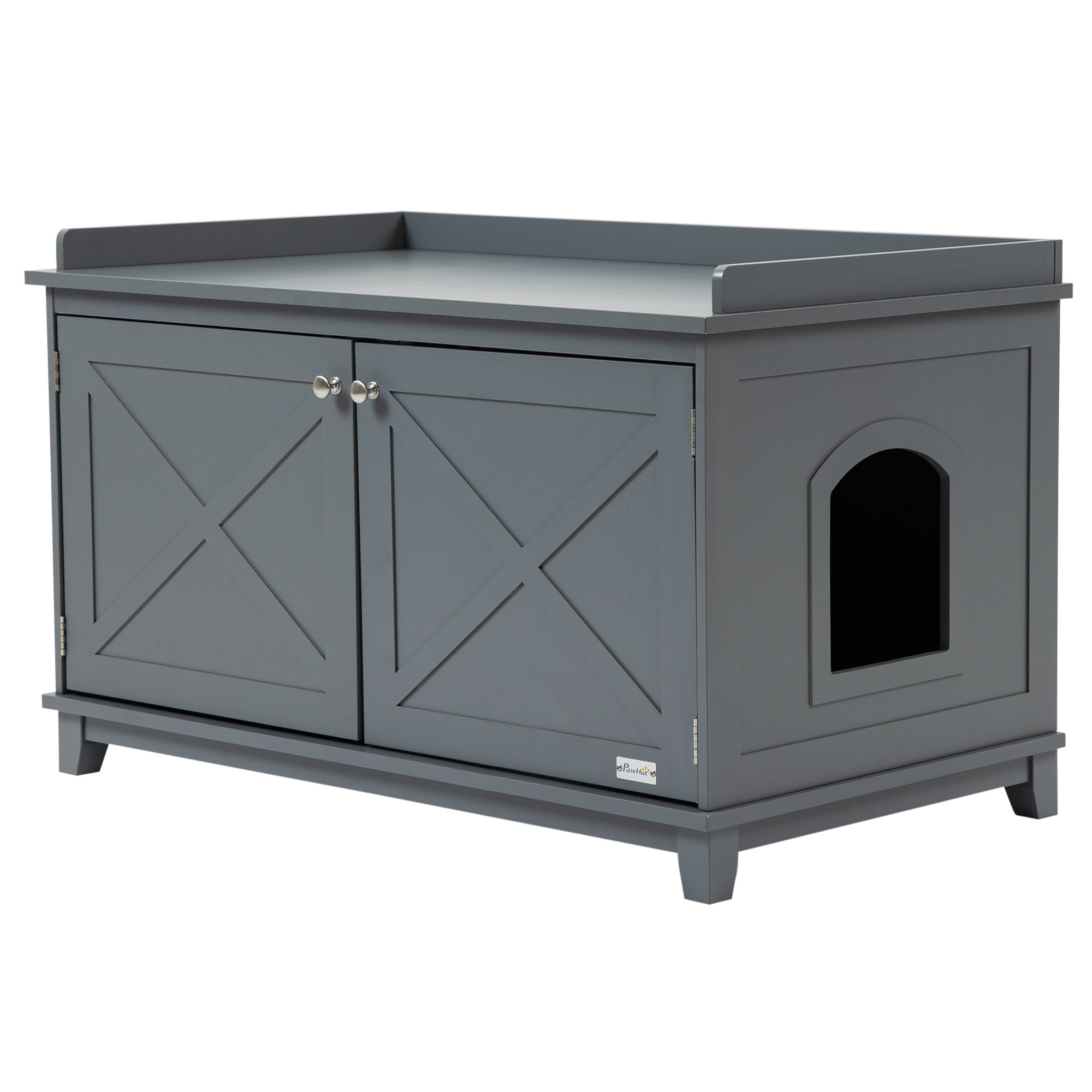 Archie & Oscar™ Sheba 2-Door Cat Litter Box Cabinet & Reviews - Wayfair ...