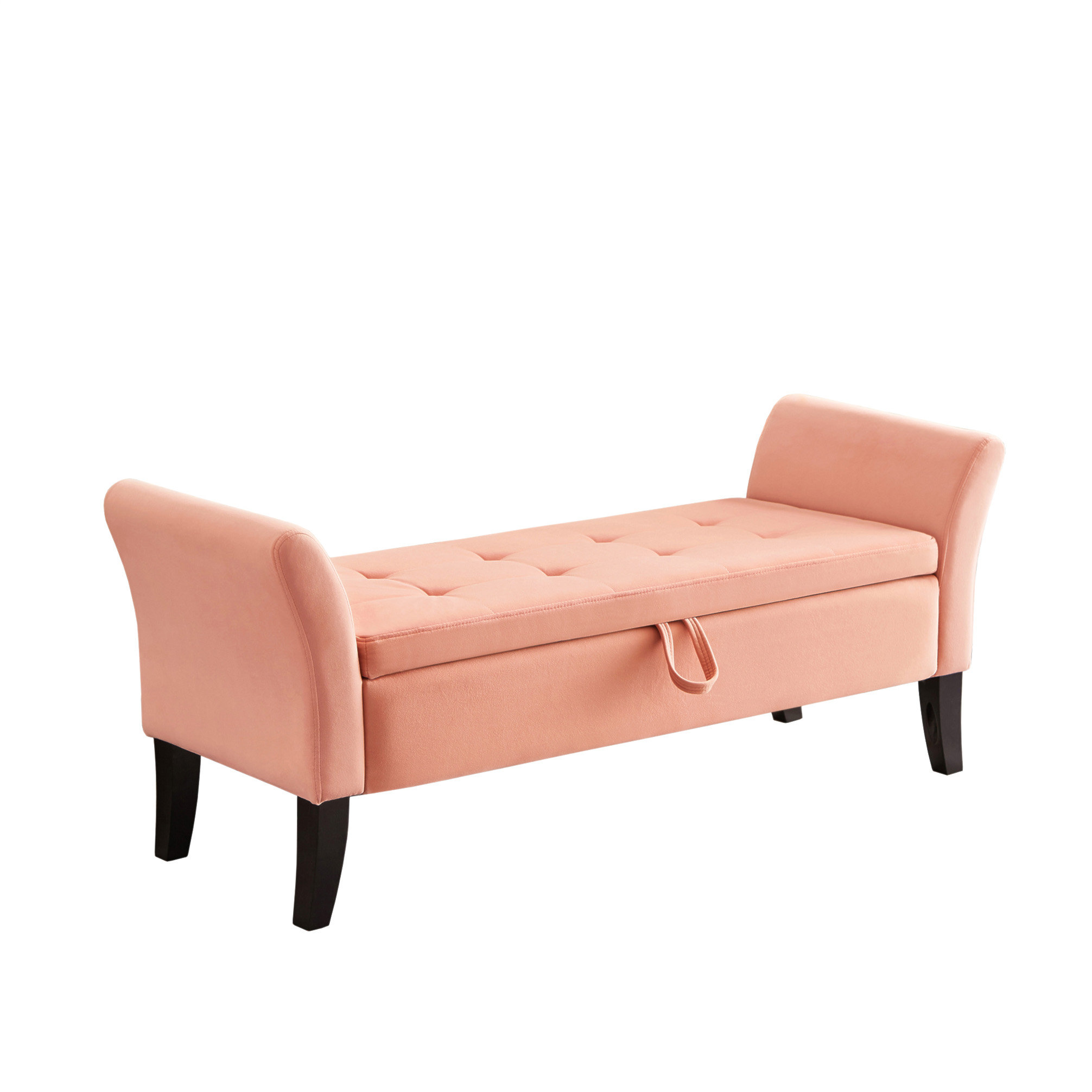Stylish Velvet Upholstered Bench Wayfair
