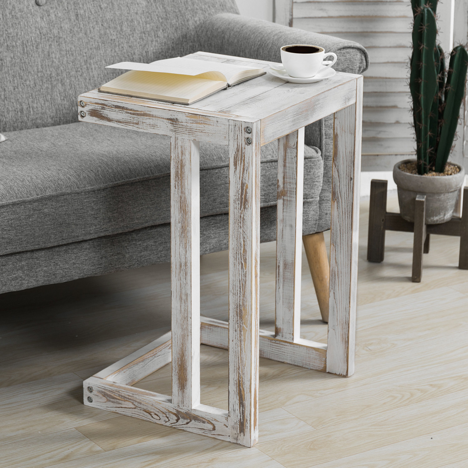 Gracie Oaks Wood TV Dinner Tray Table - Wayfair Canada