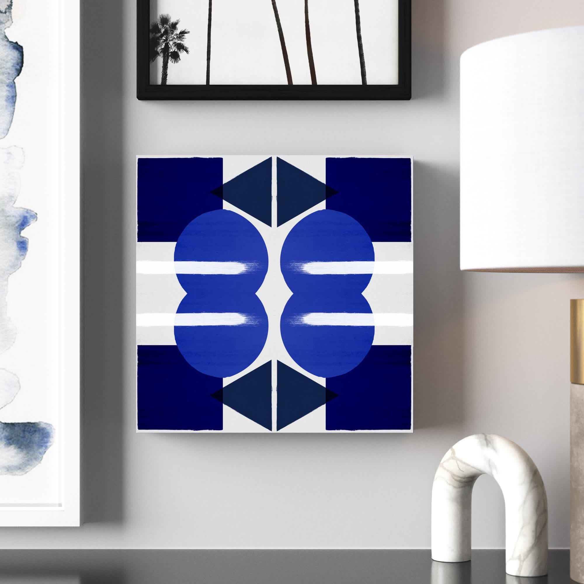 Mercury Row® Abstract Geometry Studies III Geometric - Graphic Art ...