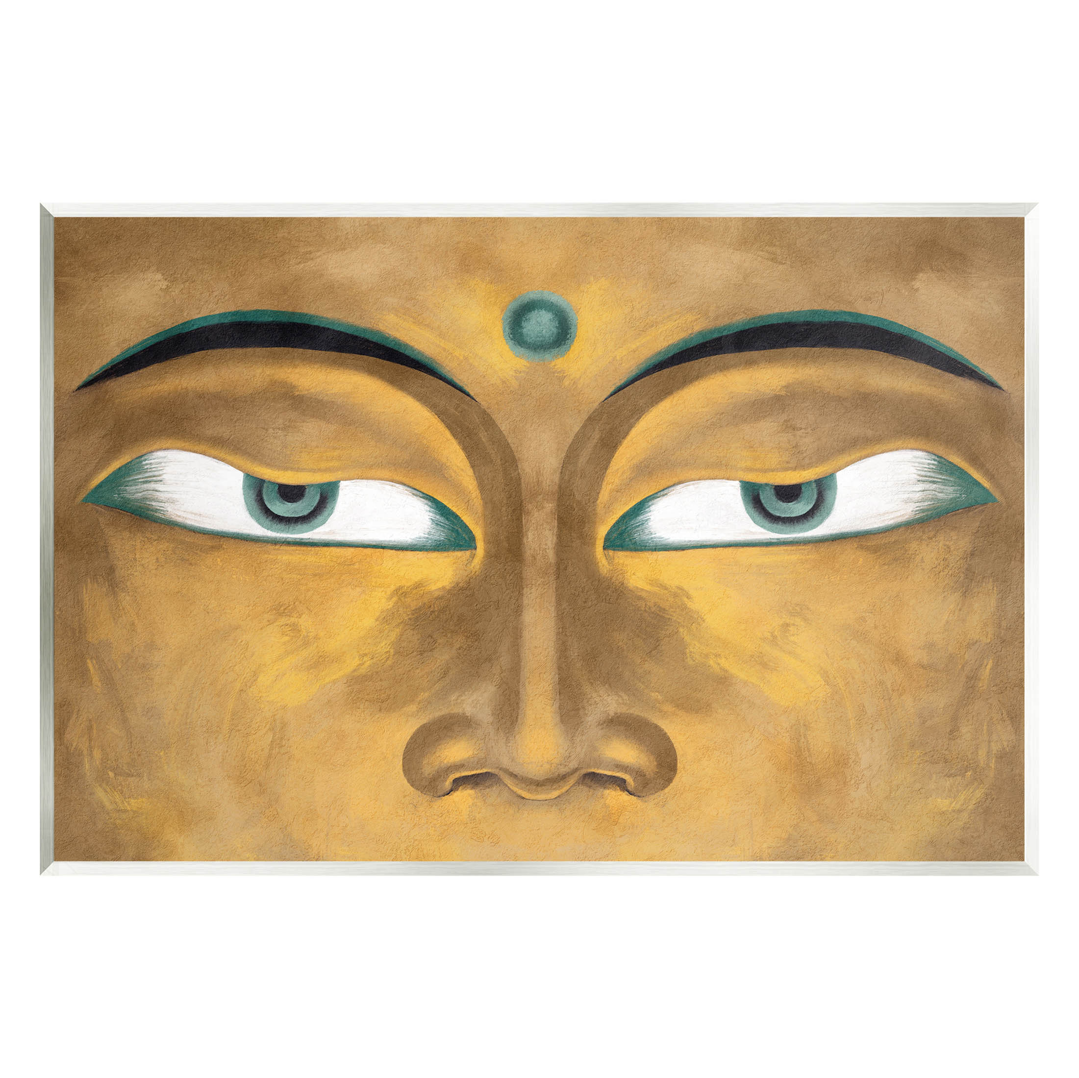 Stupell Industries Indian Bindi Close Up Portrait Wall Plaque Art By ...