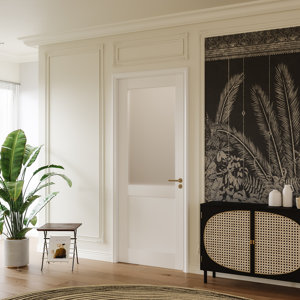 ARK DESIGN 80'' Solid Manufactured Wood Primed Standard Door & Reviews ...