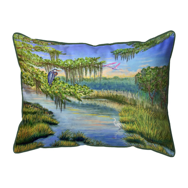 Bless international Marsh Life Indoor/Outdoor Pillow - Wayfair Canada
