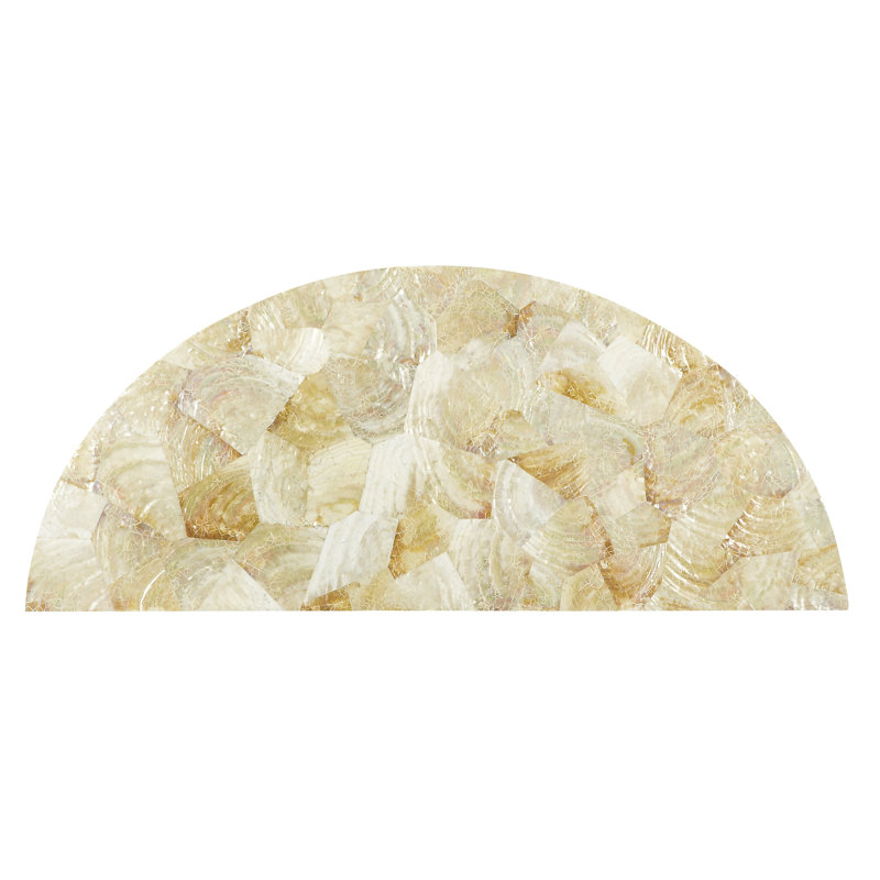 Butler Marlena Shell Demilune Console Table & Reviews | Perigold