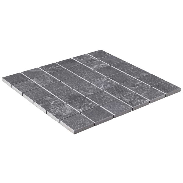 Bond Tile Limetech 11.81 In. X 11.81 In. Matte Porcelain Mosaic Floor ...