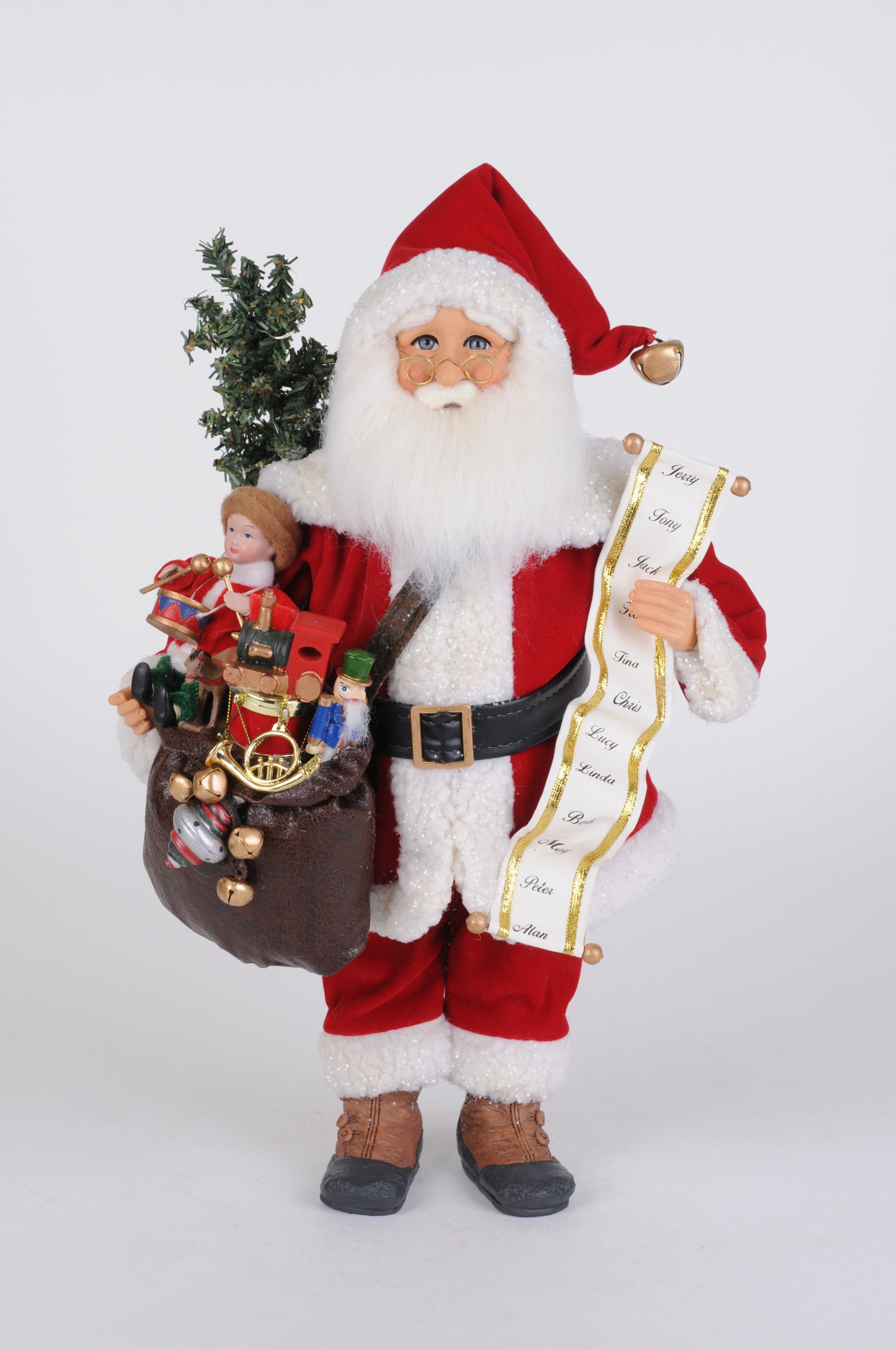 Karen Didion Originals Christmas Collection Santa Figurines ...