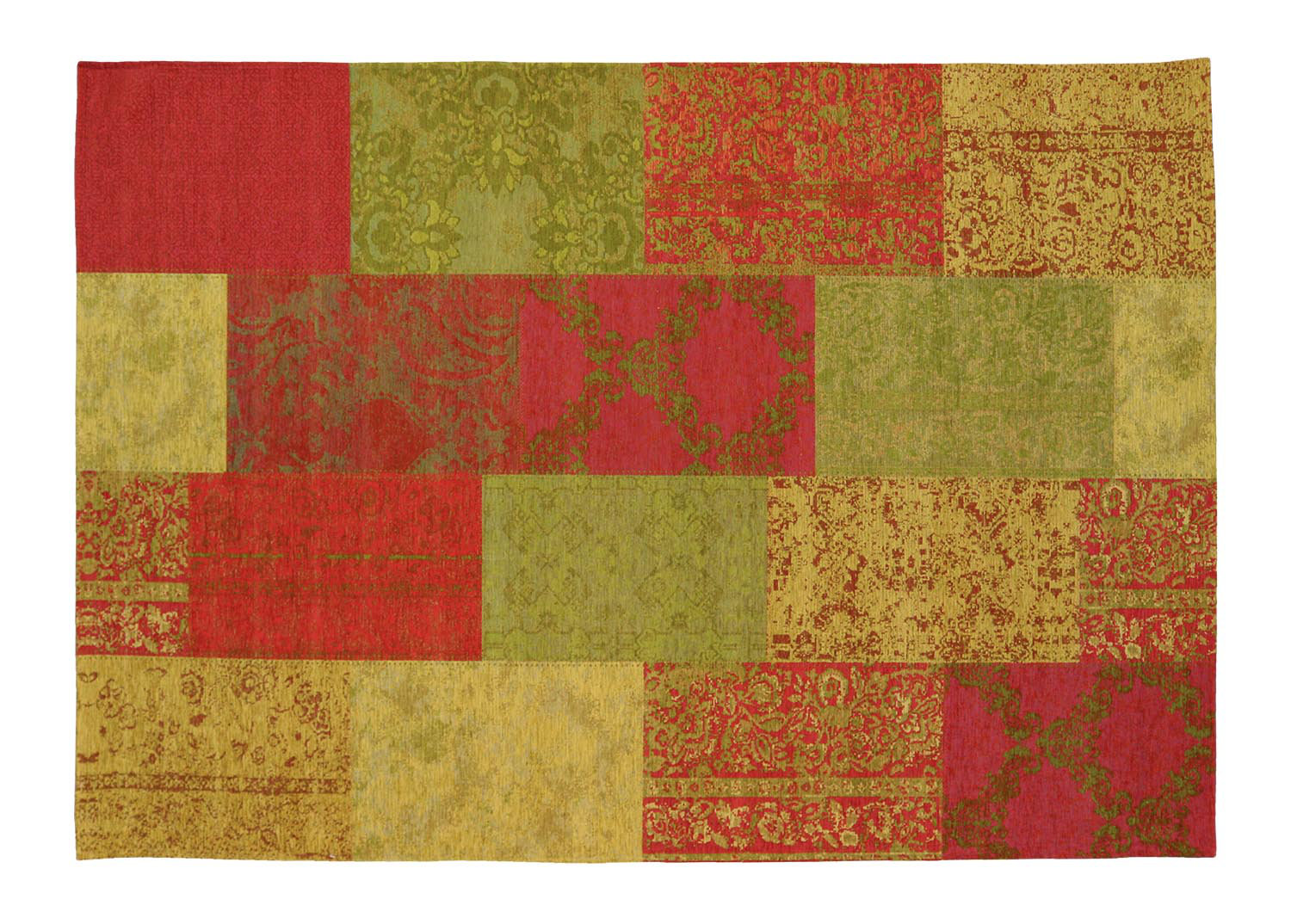 Latitude Vive Artrell Red/Green Rug | Wayfair.co.uk