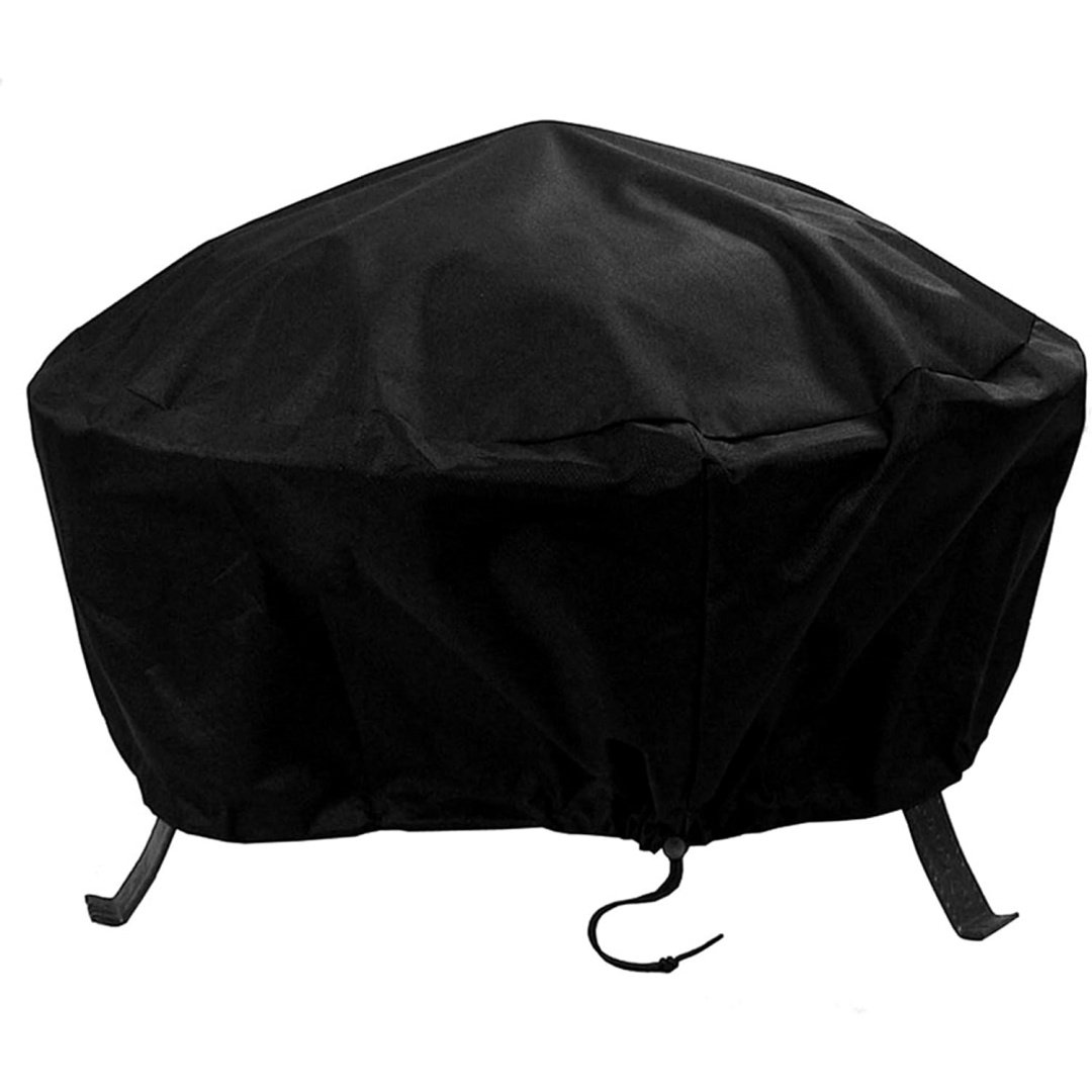 Pad Liquidators 40-Inch Fire Pit Cover - Round Outdoor Cover For Fire ...