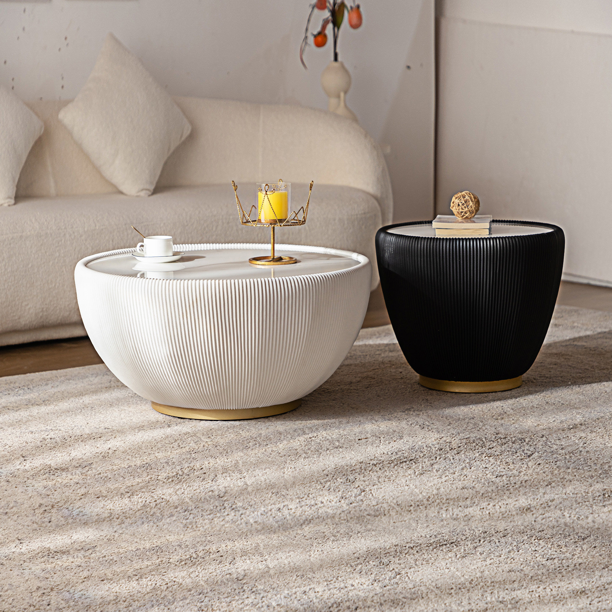 Everly Quinn Modern Coffee Table Set - Wayfair Canada