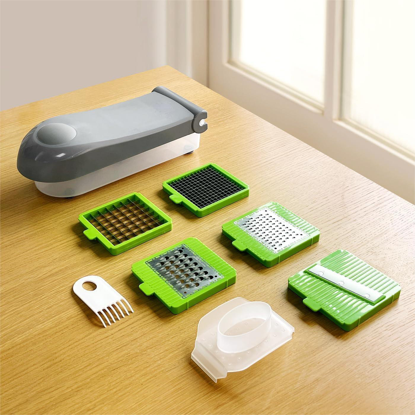 APPENIN WINTER PARK CORP Vegetable Chopper Slicer 7 In 1 Veggie Chopper ...