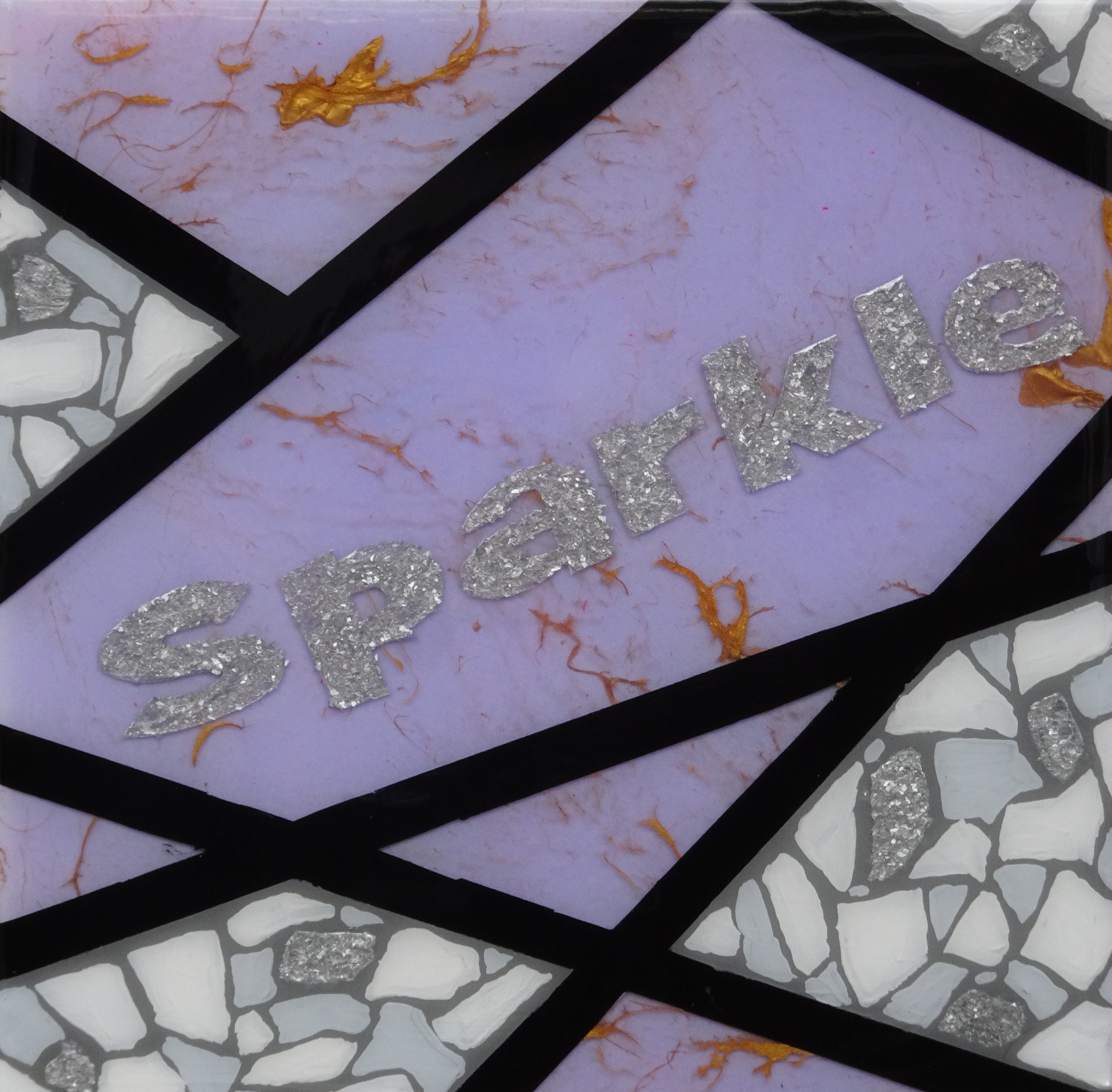 Wrought Studio™ One-of-a-Kind Original Anginette Sparkle-Purple ...