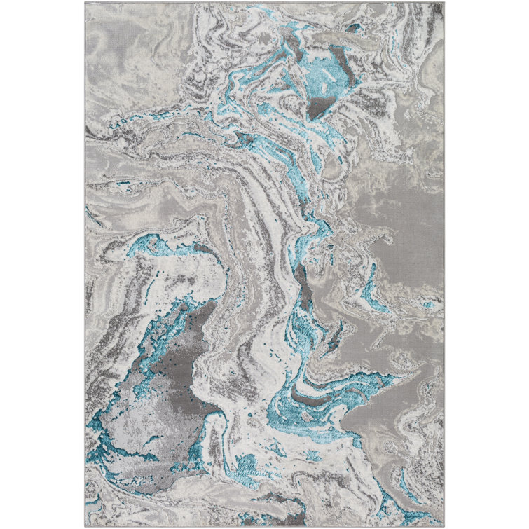 Orren Ellis Albourne Abstract Rug & Reviews | Wayfair