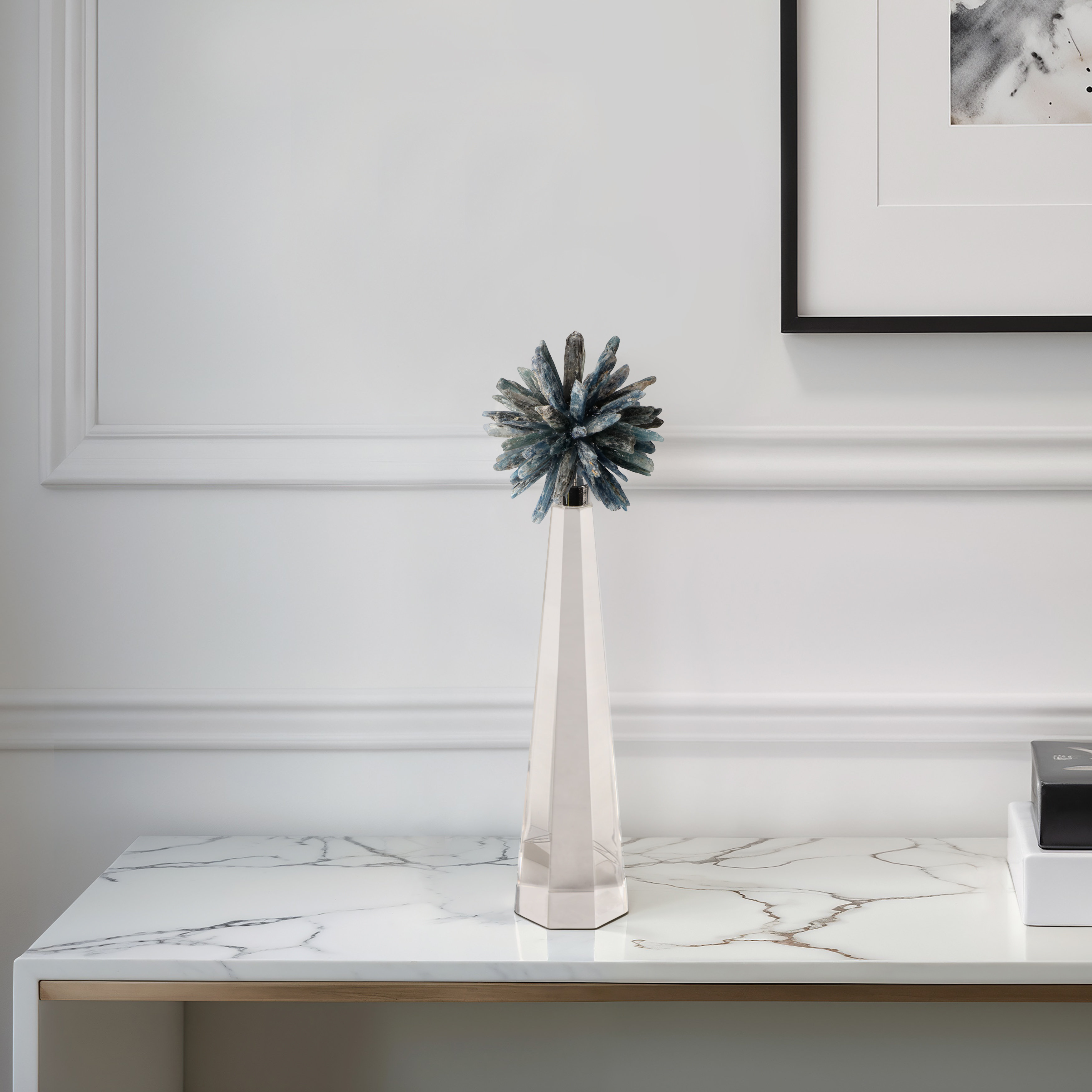 Mercer41 Oakden Crystal Clara Small Stone Statuary | Wayfair