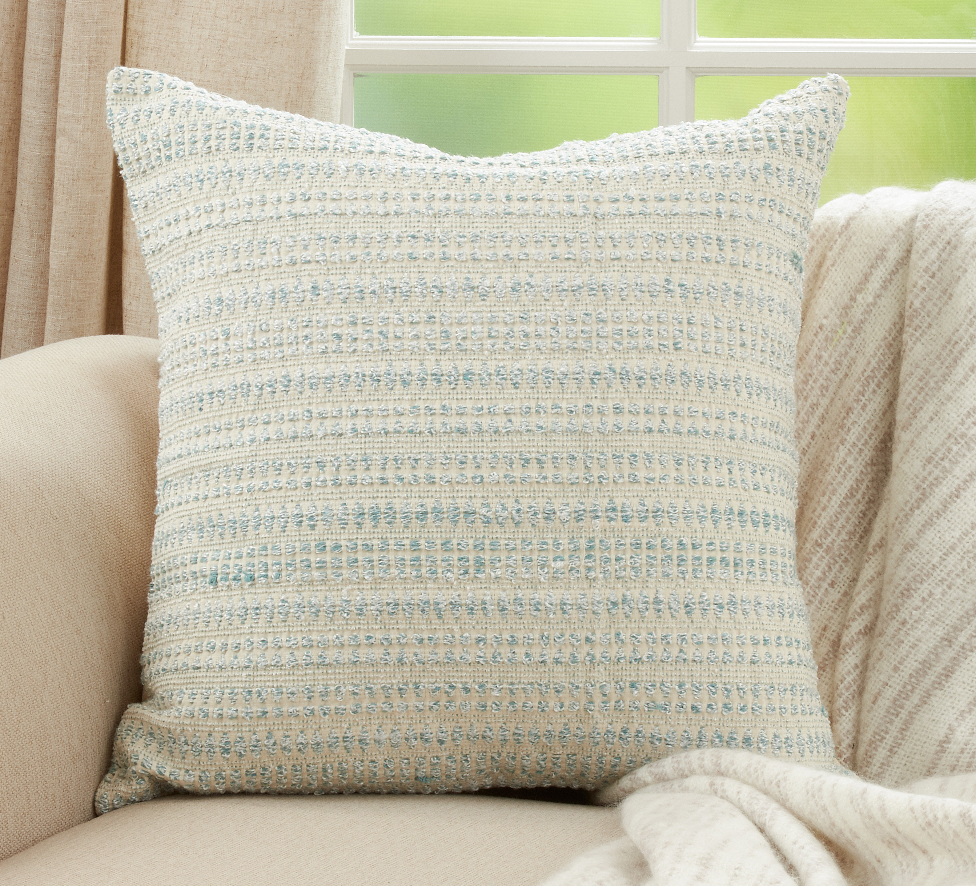 Saro Celeste Square Pillow Cover & Reviews | Wayfair