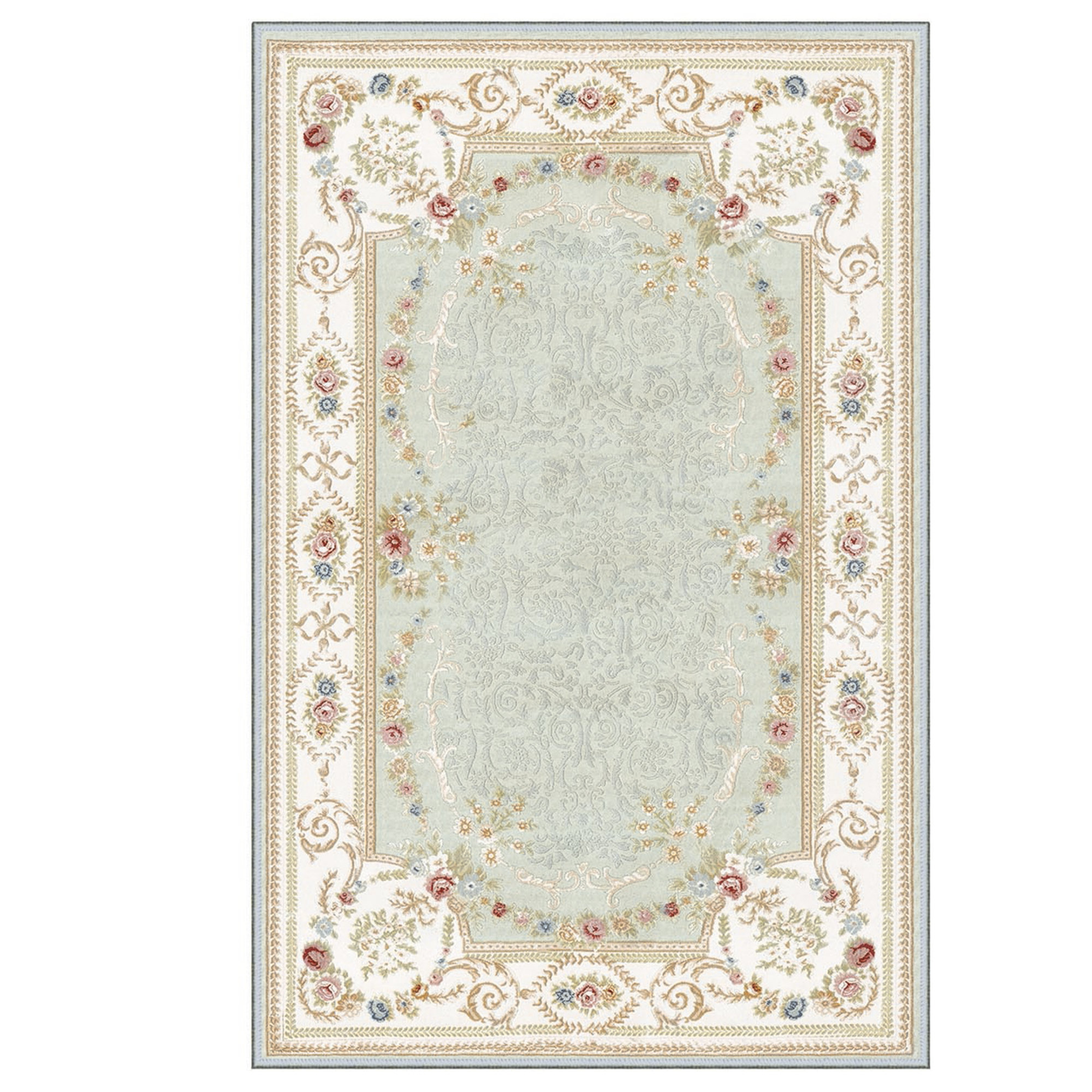 Bungalow Rose One-of-a-Kind Rectangle Faymon Rectangle 5'3" X 7'7" Area ...