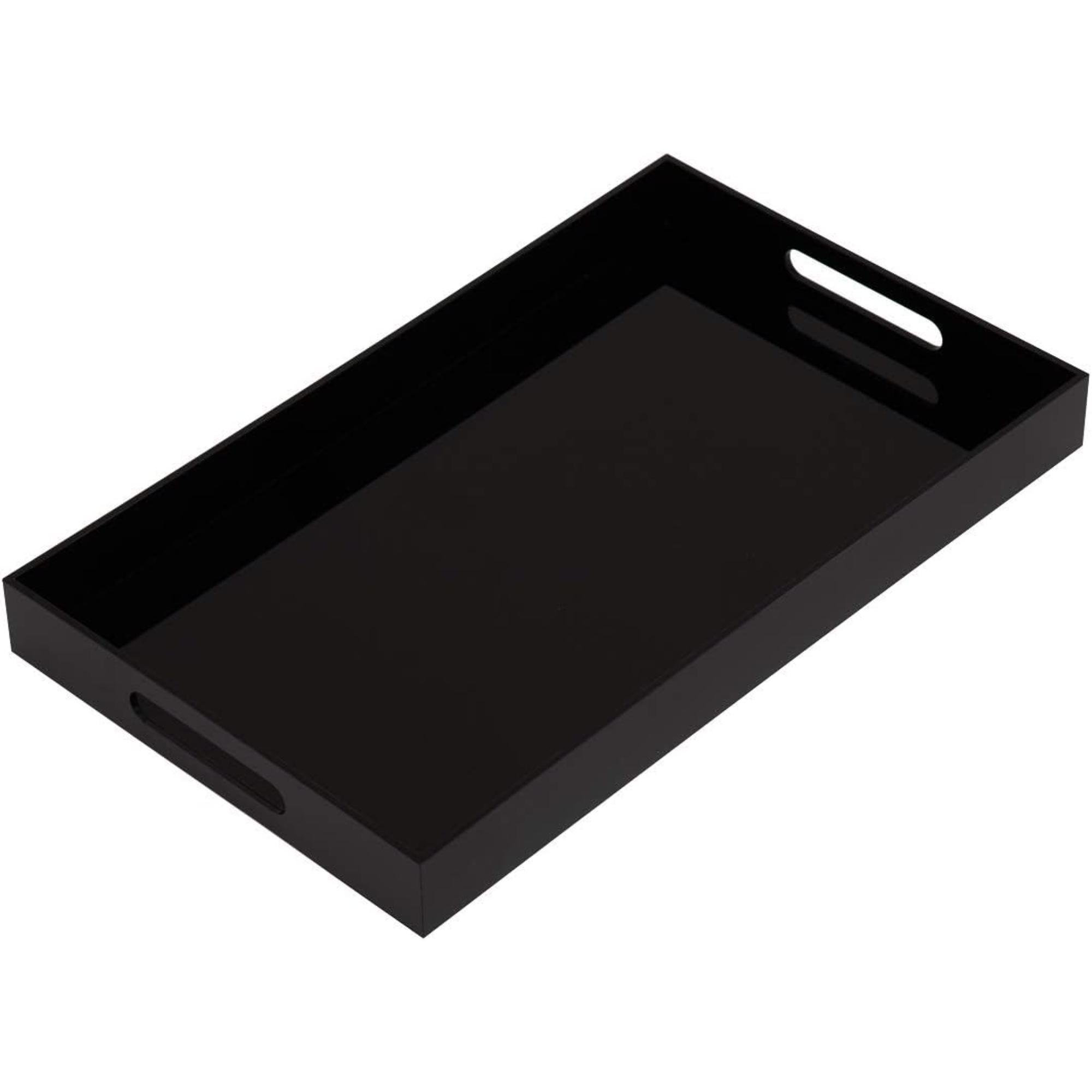 Ivy Bronx Acrylic Serving Tray With Handles Serving ,Appetizer ...