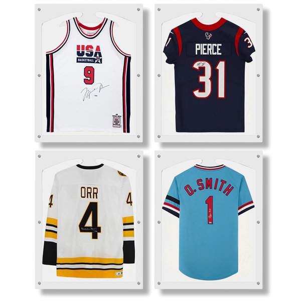 Vandue Wall Mounted Acrylic Sports Jersey Display Case Frame -baseball ...