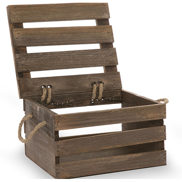 Breakwater Bay Wood Crate & Reviews | Wayfair