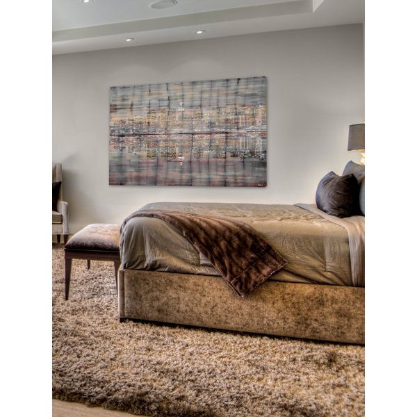 Parvez Taj 'Bright Lights' by Parvez Taj Painting Print on Wrapped ...